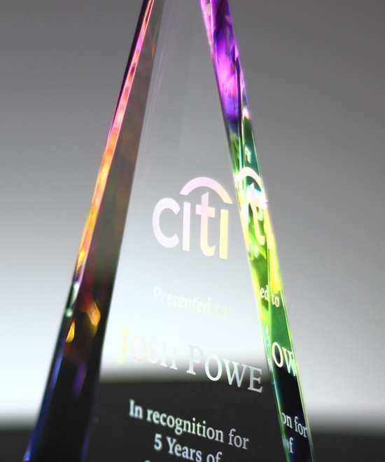 Prismatic Crystal Diamond Award