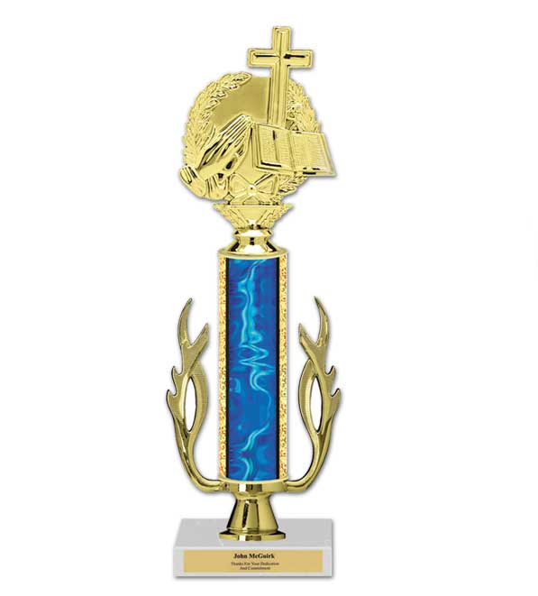 Traditional Flame Riser Trophy