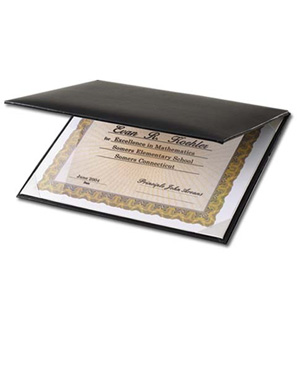 Leatherette Diploma Cover | Edco Awards