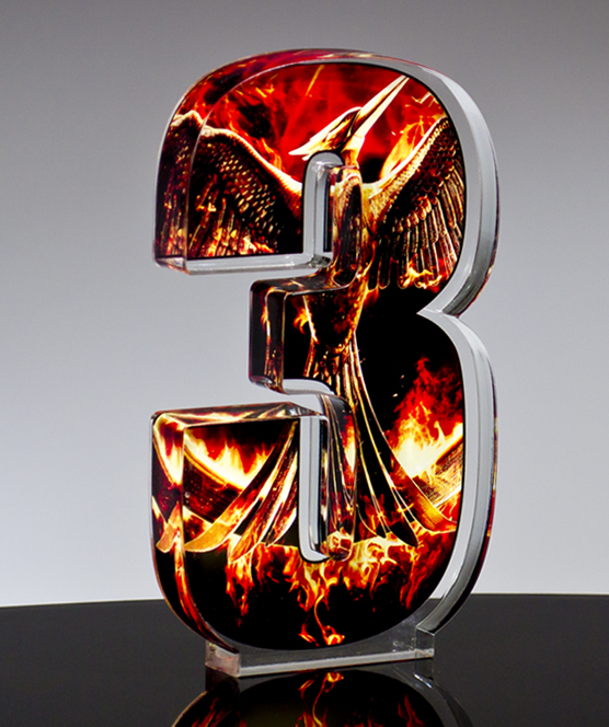 Logo Cut Custom Acrylic Paperweight | Edco Awards