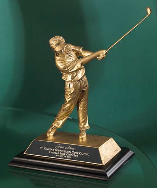 Golf Driver on Base Trophy | Edco Awards