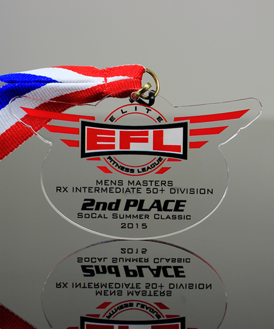 Custom Acrylic Medals | Edco Awards