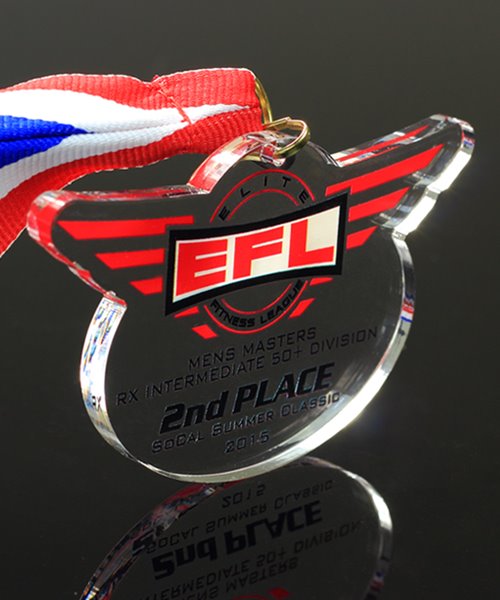 Custom Acrylic Medals | Edco Awards