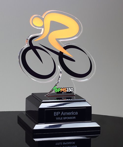 Grand Custom Acrylic Cut Trophy | Edco Awards