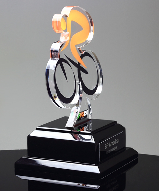 Grand Custom Acrylic Cut Trophy | Edco Awards