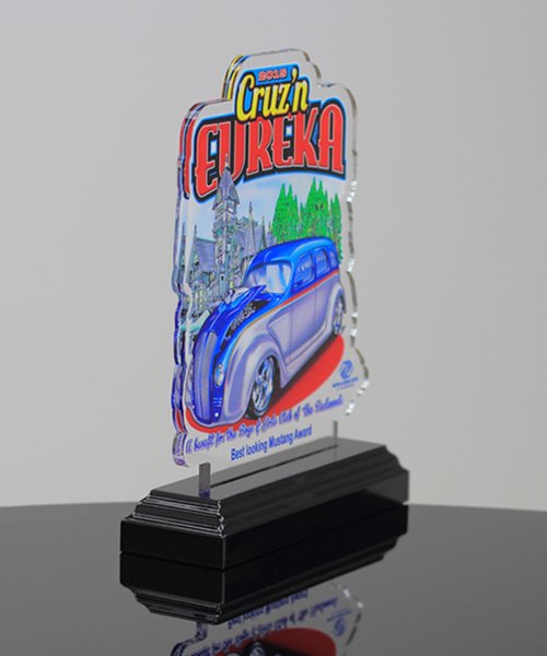 Custom Shaped Car Show Acrylic Award | Edco Awards