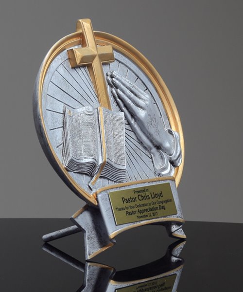 Religious Theme Oval Award | Edco Awards