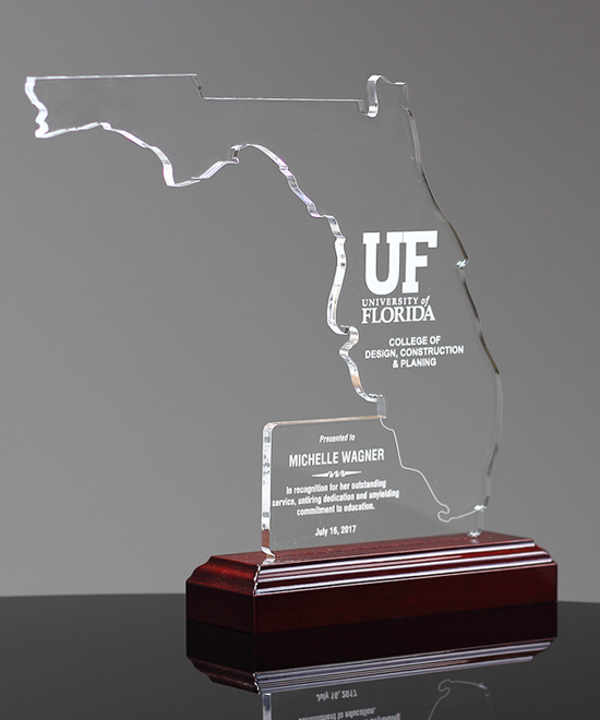 State of Florida Acrylic Award | Edco Awards