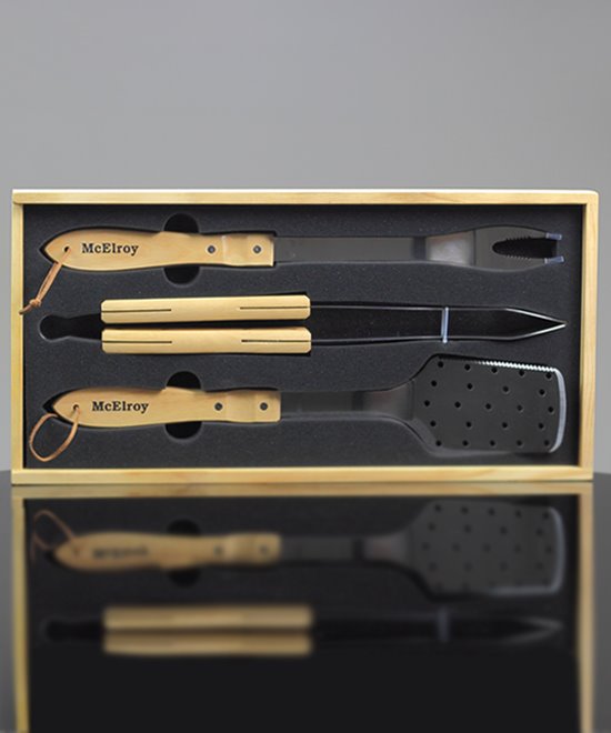 Engraved BBQ Set, the green alternative | Edco Awards