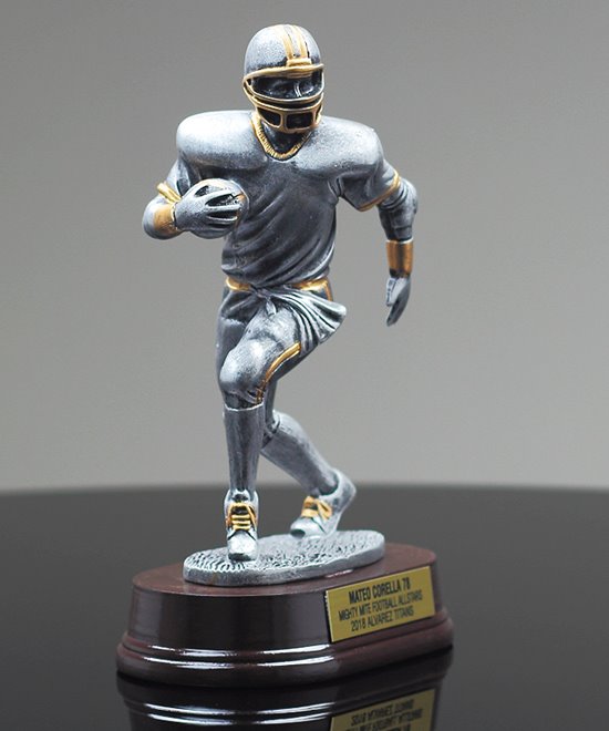 Football Silverstone Trophy Statue | RF2325SG | Edco Awards