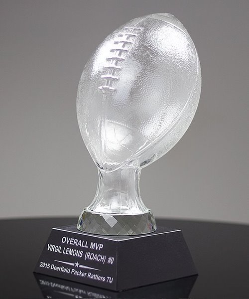 Glass Football Trophy Edco Awards