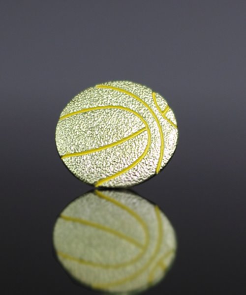Sports Chenille Pin | Basketball Lapel Pin | edco.com | Edco Awards