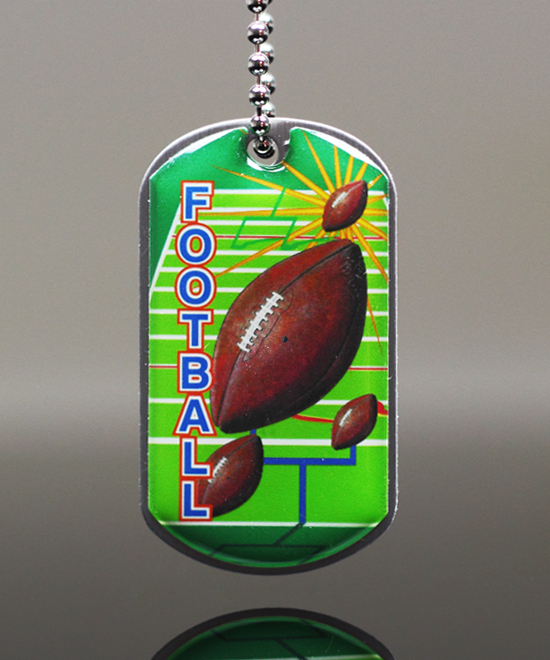 Football Dog Tag