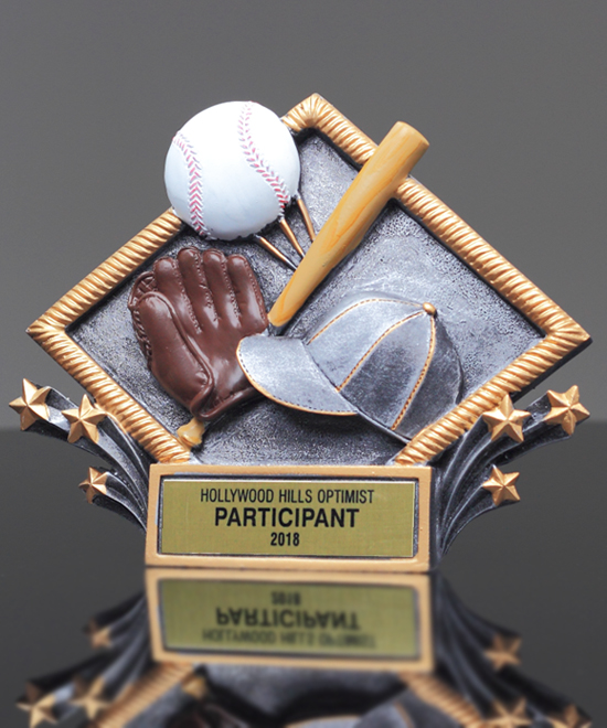 Baseball Diamond Plate Award | Edco Awards