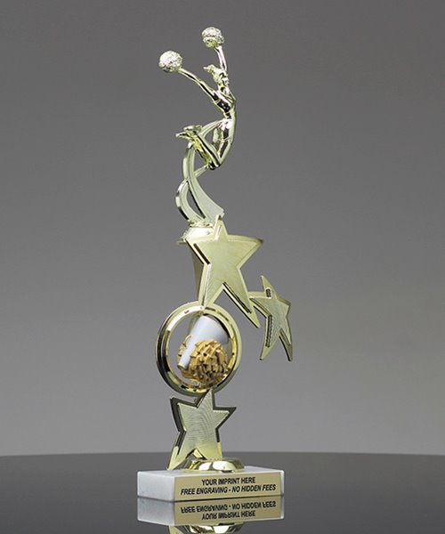 Distinction Cheerleader Trophy | Edco Awards