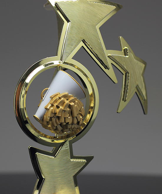 Distinction Cheerleader Trophy | Edco Awards