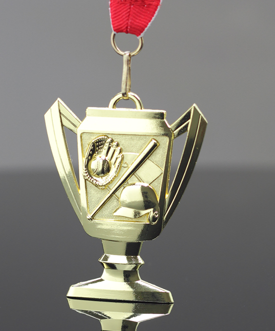 Baseball Trophy Cup Medal - Gold | Edco Awards