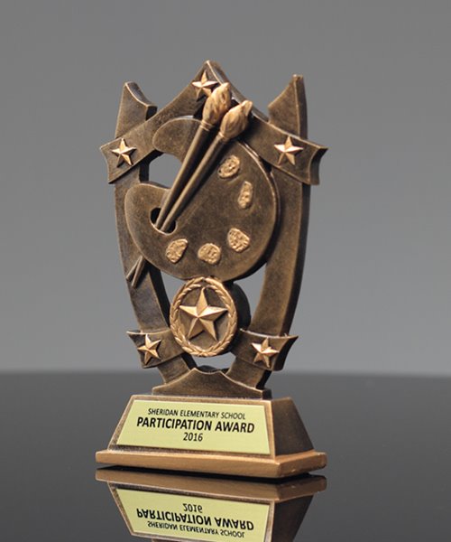 Star Shield Art Trophy