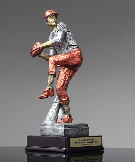 Gallery Baseball Pitcher Award | Edco Awards