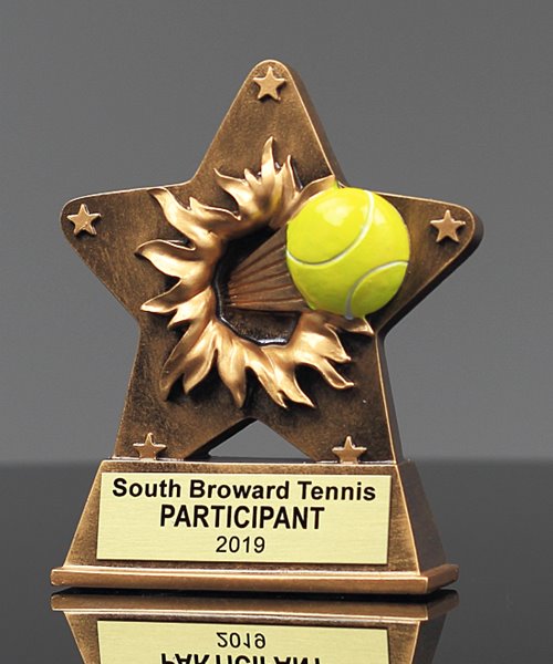 StarBurst Tennis Trophy | Edco Awards
