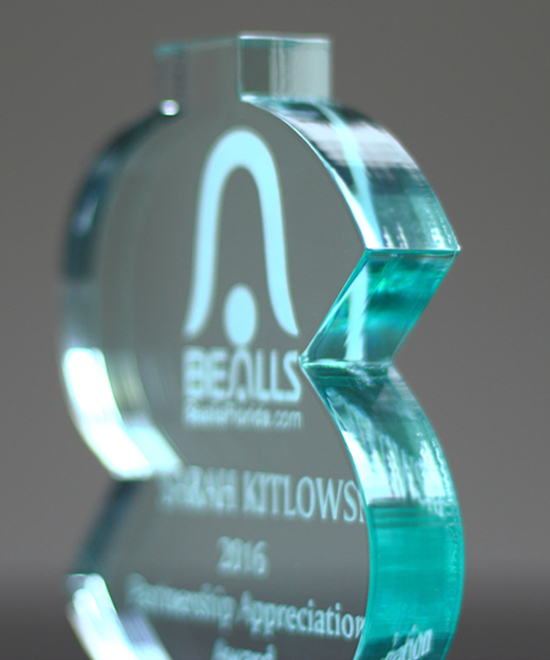 Dollar Sign Acrylic Paperweight | Edco Awards