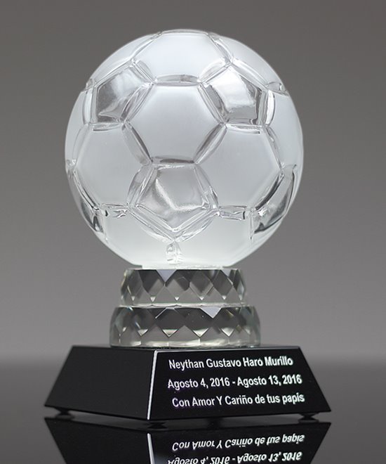 Crystal Soccer Ball Award | Edco Awards