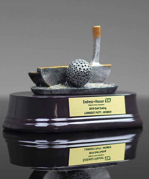 Signature Series Golf Club Putter Trophy Resin | RF590SG | Edco Awards