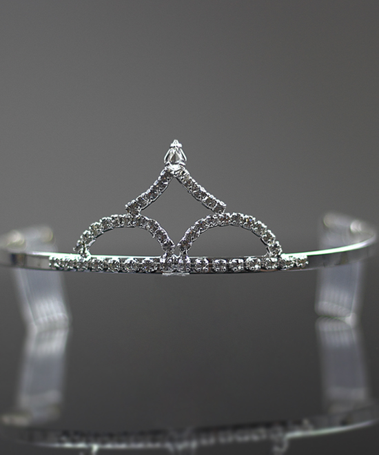 Small Rhinestone Tiara | Crystal Tiara | edco.com | Edco Awards
