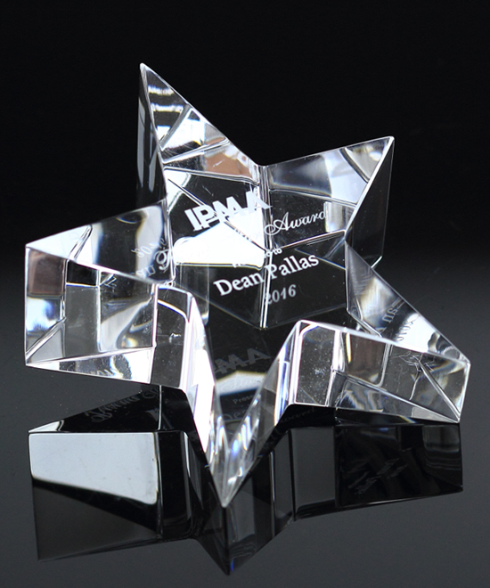 Crystal Star Paperweight | Edco Awards