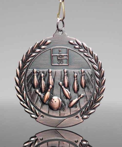 Traditional Bowling Medal | Edco Awards