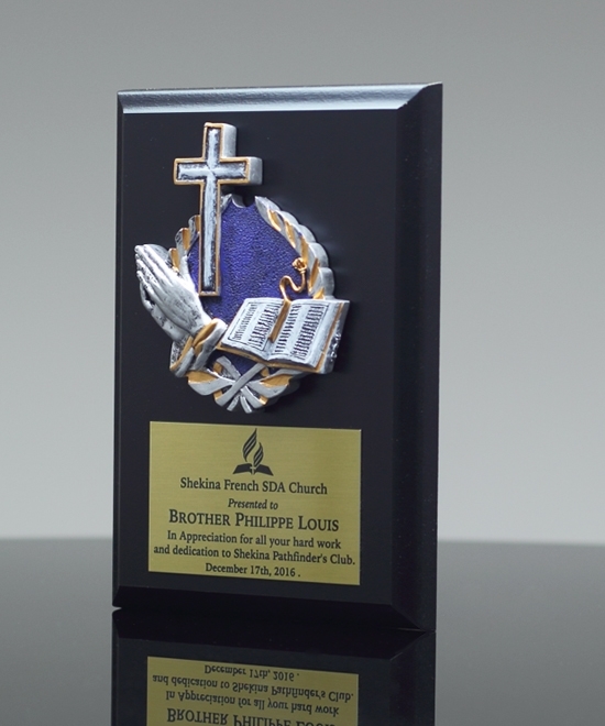 Pastor Appreciation Plaque w/Full Color Relief | Edco Awards