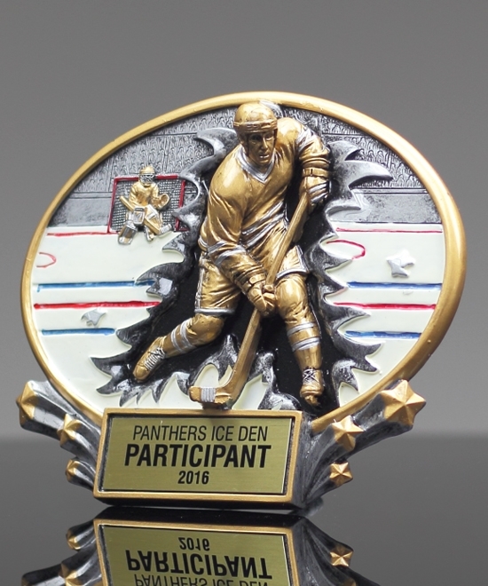 3D Xplosion Hockey Resin Trophy