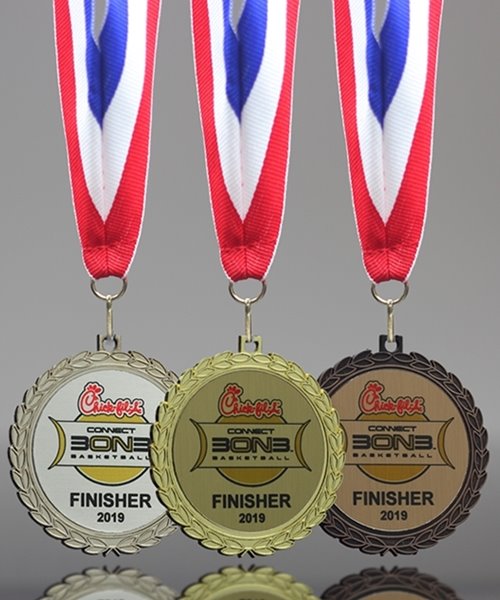 Custom Two-Sided Wreath Medals | Edco Awards