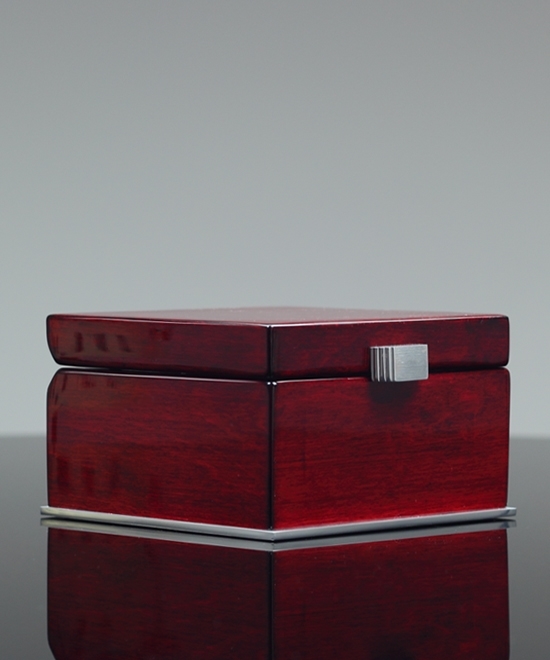 Mahogany Box Clock Award | Edco Awards