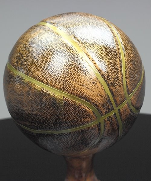 Bronzestone Basketball Replica Trophy | RX812AB | Edco Awards