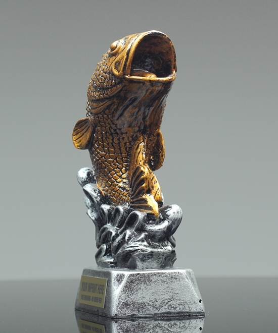 Jumping Fish Trophy | Large Mouth Bass Award | Edco Awards
