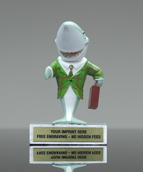 Sales Shark Bobble Head | Edco Awards