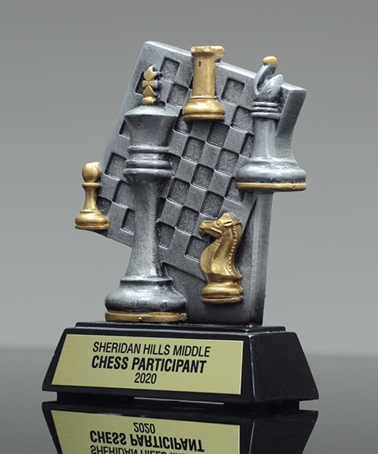 Chess Master Resin Trophy | Edco Awards