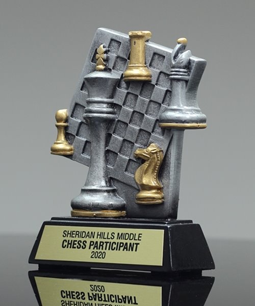 Chess Master Resin Trophy | Edco Awards