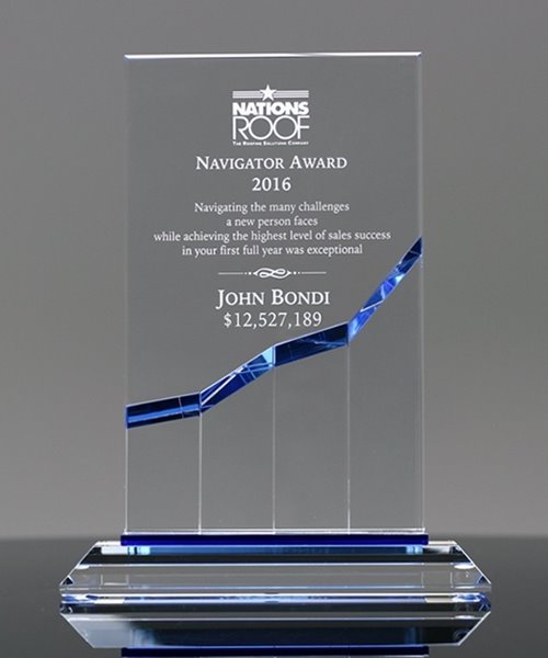 Goal Buster Crystal Award | Edco Awards