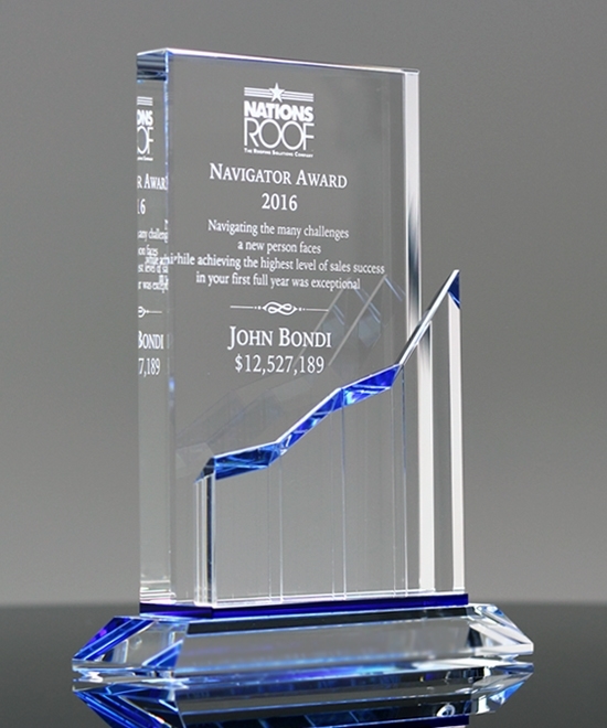 Goal Buster Crystal Award | Edco Awards