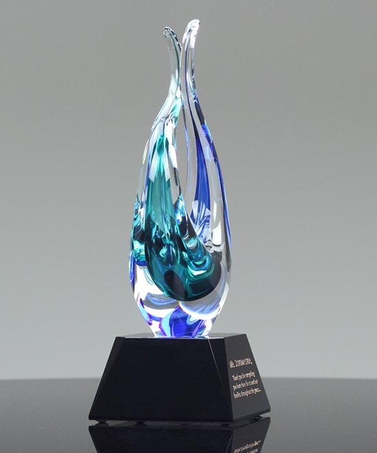 Infinity Helix Crystal Award | Edco Awards