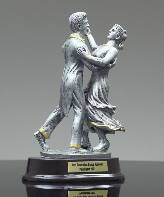 Traditional Dance Couple Resin Trophy | Edco Awards