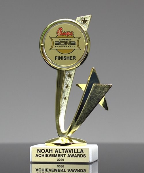 Galaxy Star Spinner Trophy | Edco Awards