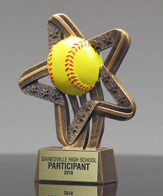 Mega Star Softball Resin | Edco Awards