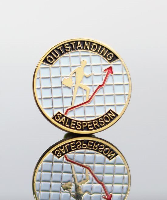 Outstanding Salesperson Pin | Edco Awards