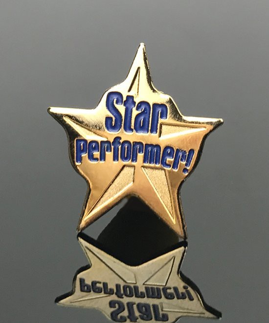 Recognition Pin - Star Performer | Edco Awards