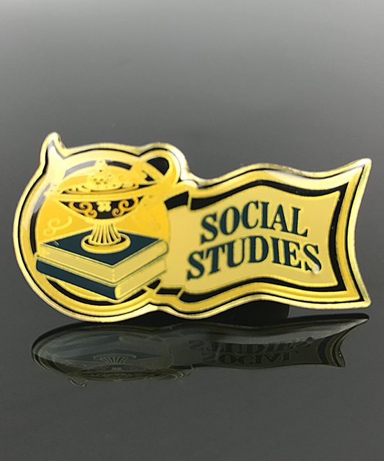 Scholastic Theme Award Pin - Social Studies