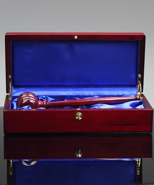 Premium Gavel Set in Gift Case Award | GV145 | Edco Awards