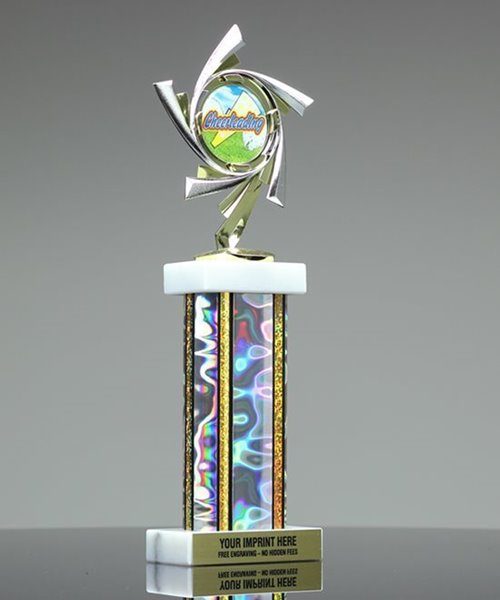 Traditional Trophy with Vortex Holder | Edco Awards